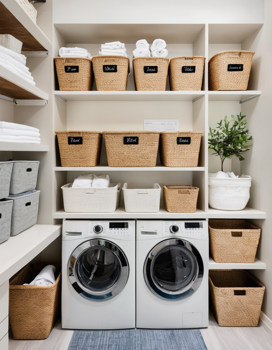 46 Genius Laundry Room Organization Ideas For A Clutter-Free Space
