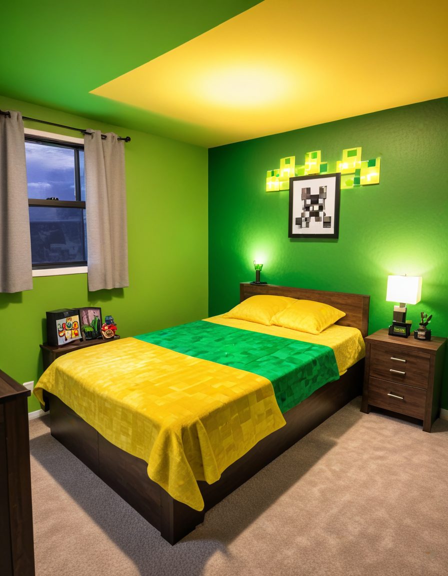 53 Minecraft Bedroom Ideas: Transform Your Room Into A Pixelated Adventure