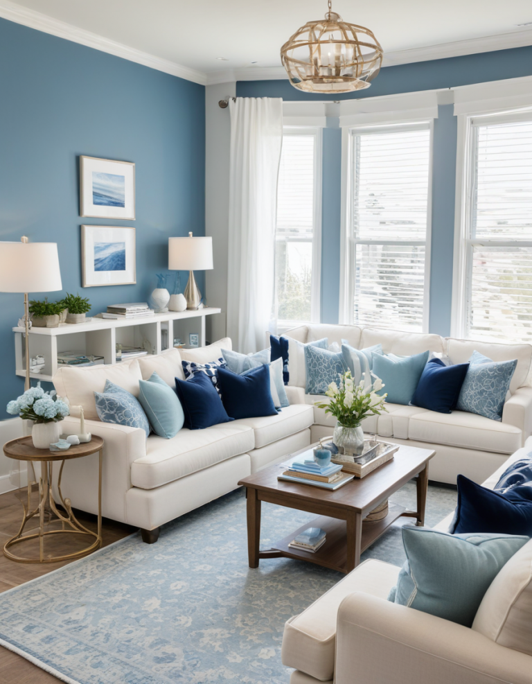 49 Blue Living Room Ideas To Transform Your Space With Style And Elegance