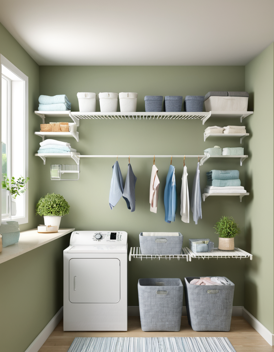 46 Genius Laundry Room Organization Ideas For A Clutter-Free Space