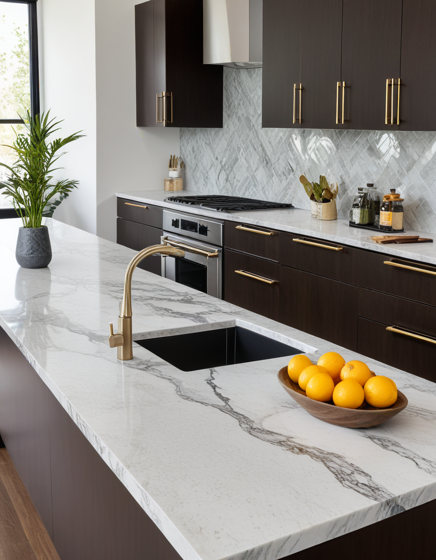 48 Stunning Countertop Kitchen Ideas To Inspire Your Next Remodel