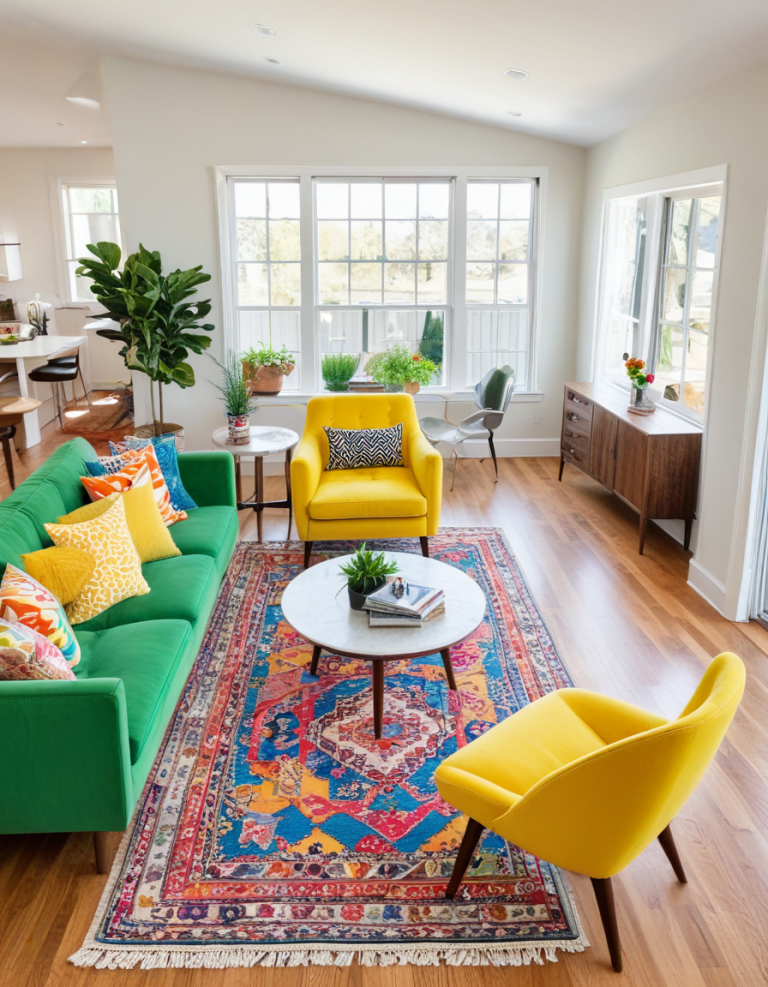 45 Colorful Living Room Ideas To Brighten And Transform Your Space