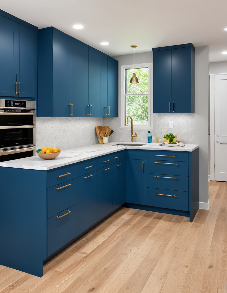 47 Blue Kitchen Ideas To Inspire A Stylish And Modern Culinary Space