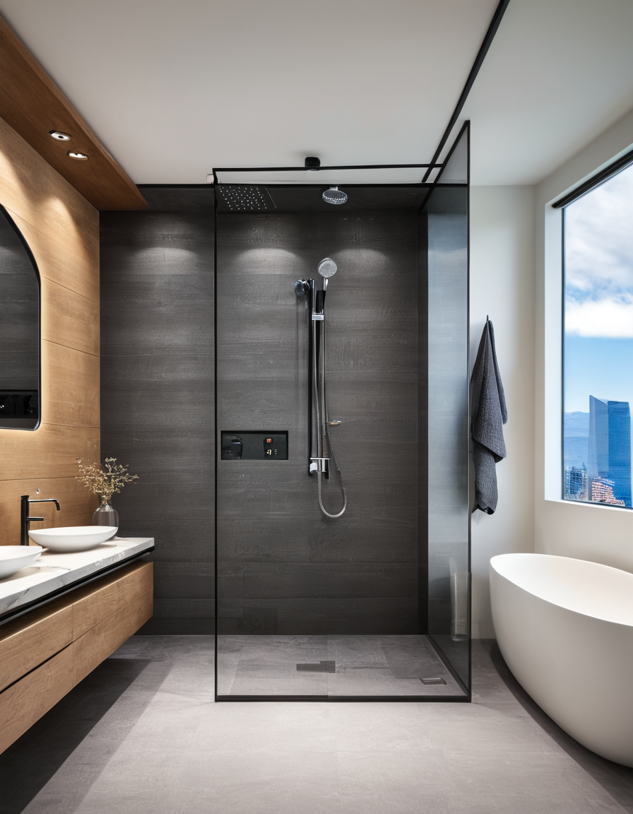 46 No Door Shower Ideas for a Modern, Open Bathroom Design