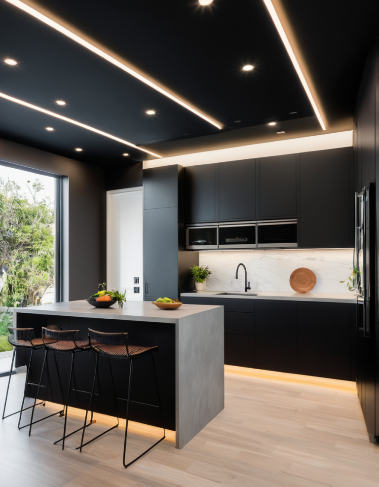 48 Black Kitchen Ideas To Inspire A Modern And Elegant Culinary Space