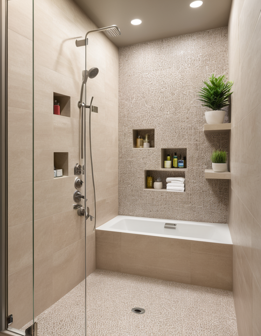 46 No Door Shower Ideas for a Modern, Open Bathroom Design