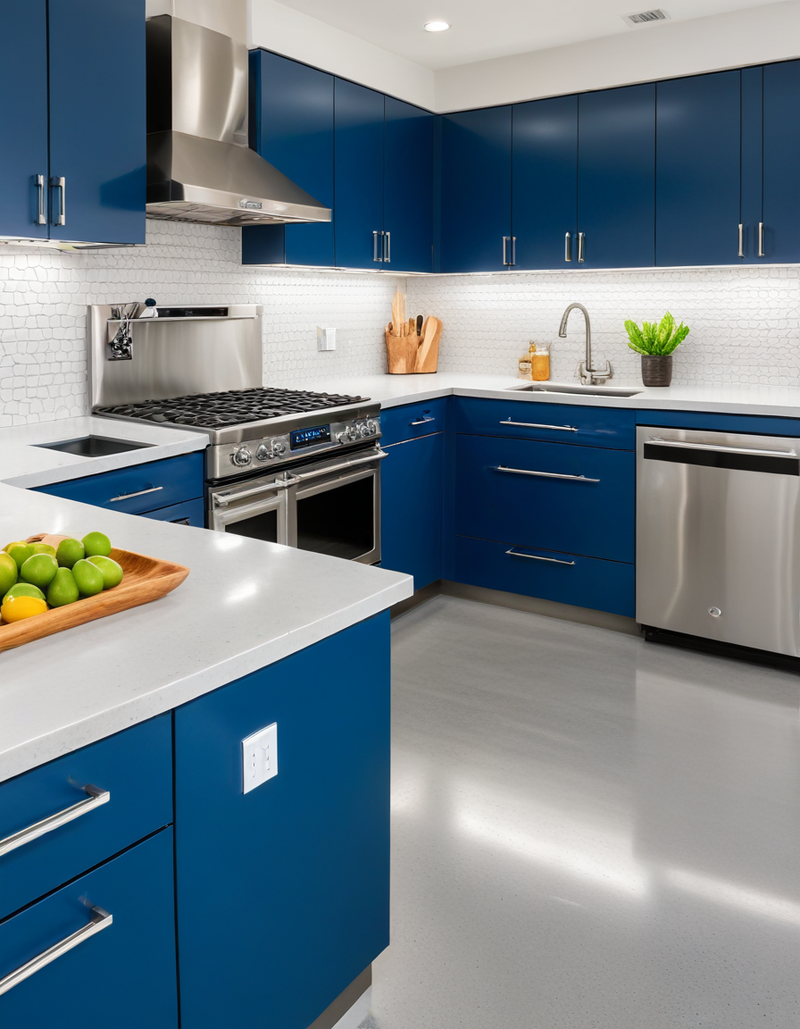 47 Blue Kitchen Ideas To Inspire A Stylish And Modern Culinary Space
