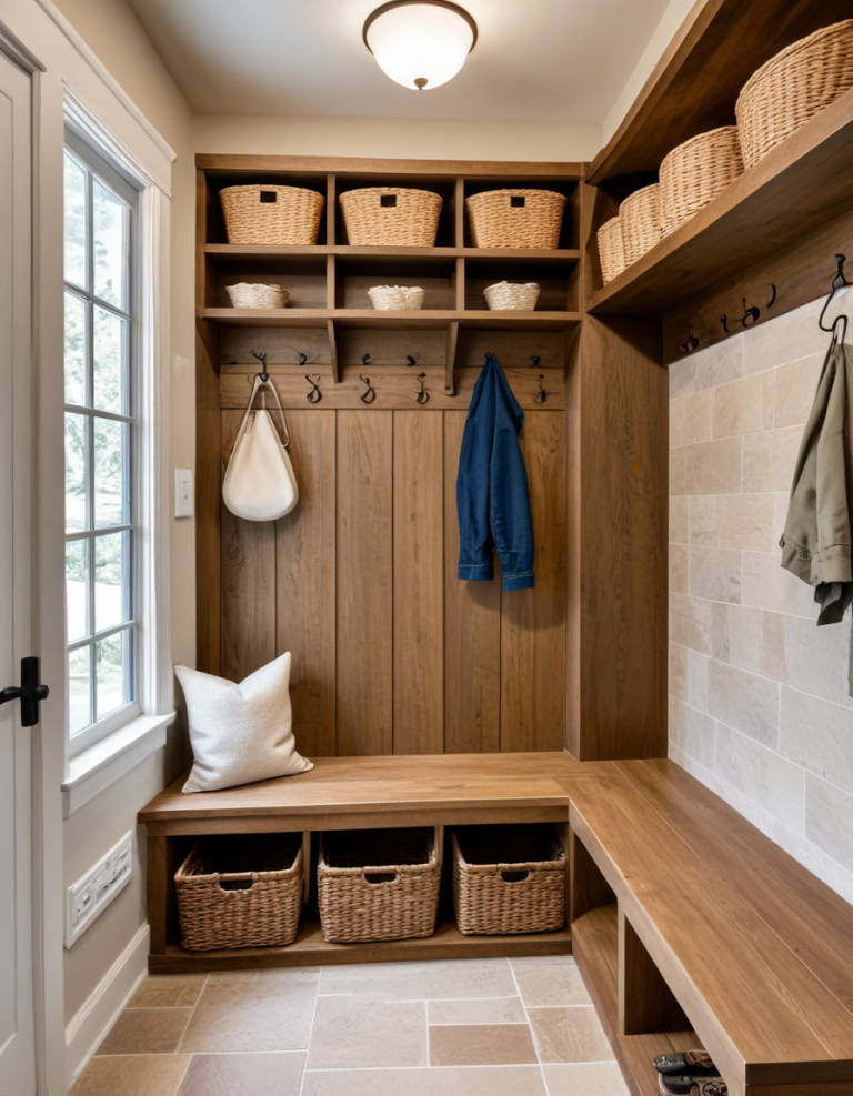 48 Mudroom Ideas To Maximize Style, Storage, And Functionality