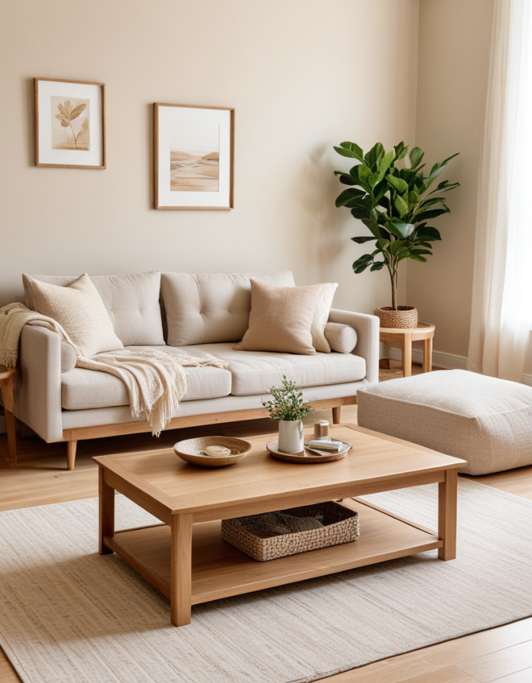 46 Earthy Living Room Ideas To Create A Warm And Natural Home