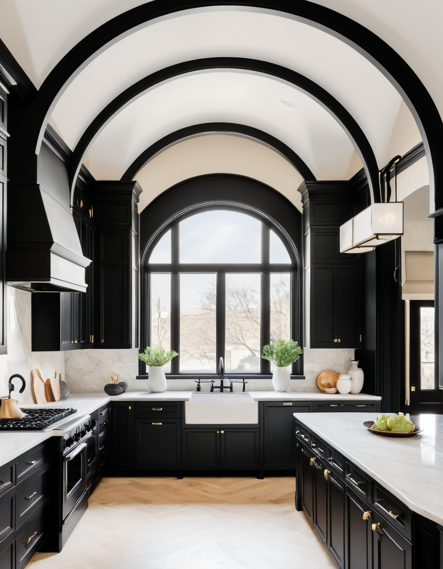 48 Black Kitchen Ideas To Inspire A Modern And Elegant Culinary Space