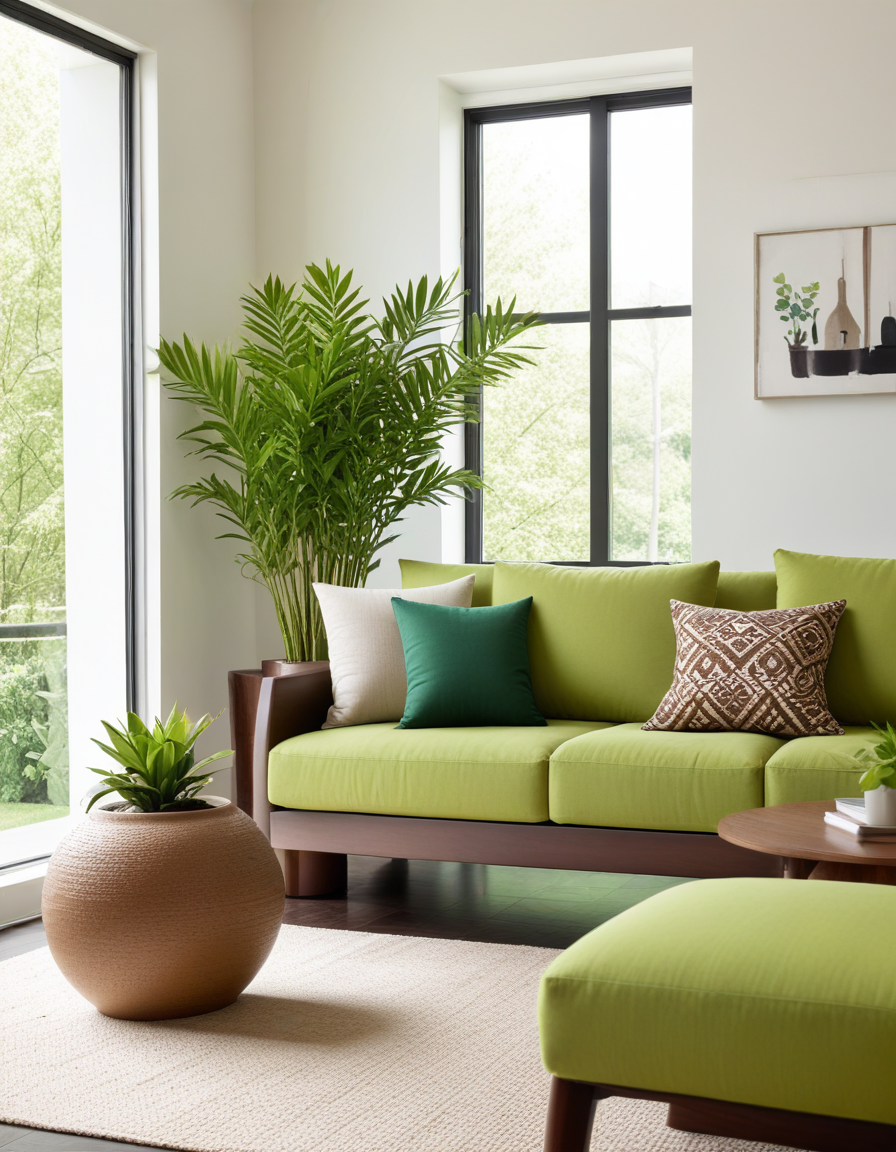 46 Earthy Living Room Ideas To Create A Warm And Natural Home