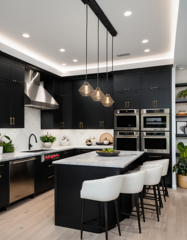 48 Black Kitchen Ideas To Inspire A Modern And Elegant Culinary Space