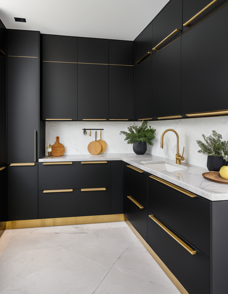 58 Dark Kitchen Ideas: Elevate Your Home with Bold and Stylish Design ...