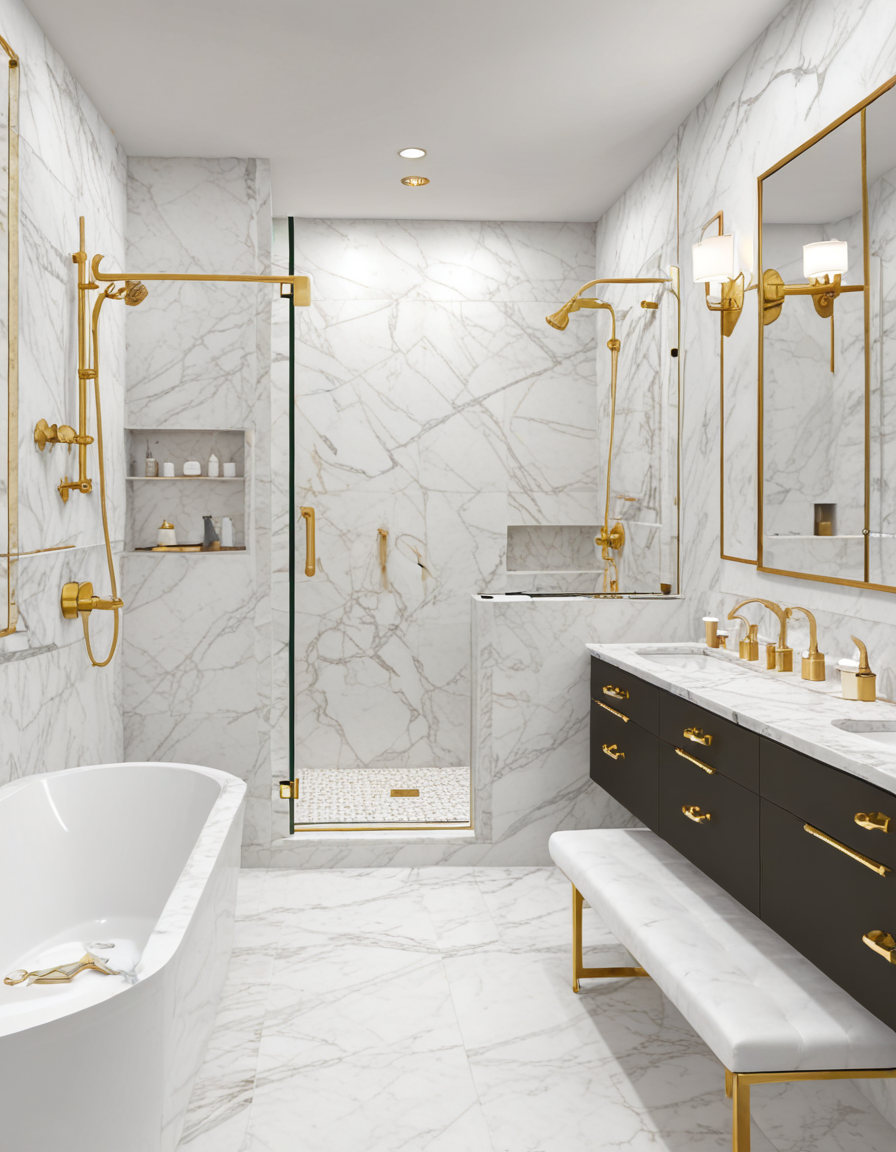 42 Half Wall Shower Ideas For A Stylish And Functional Bathroom Design