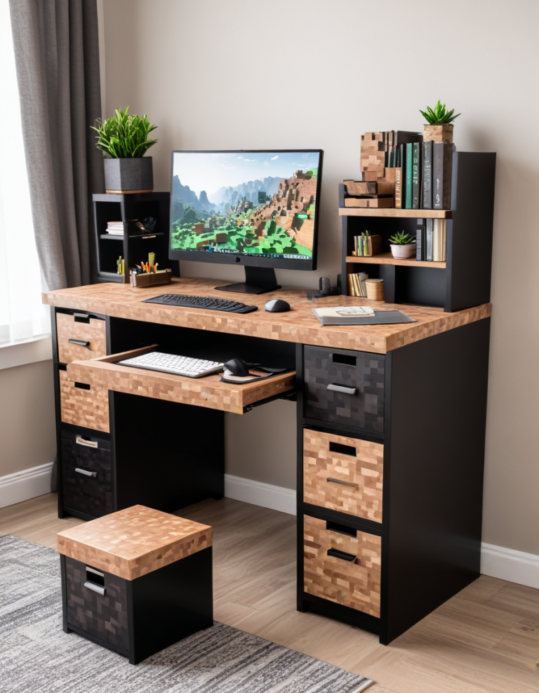 53 Minecraft Bedroom Ideas: Transform Your Room Into A Pixelated Adventure