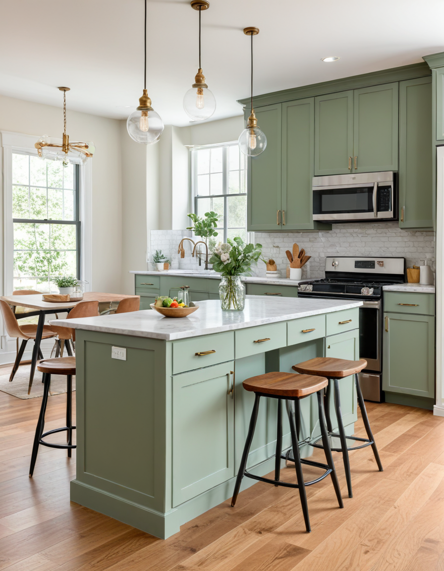 50 Stunning Green Kitchen Ideas To Elevate Your Home Design