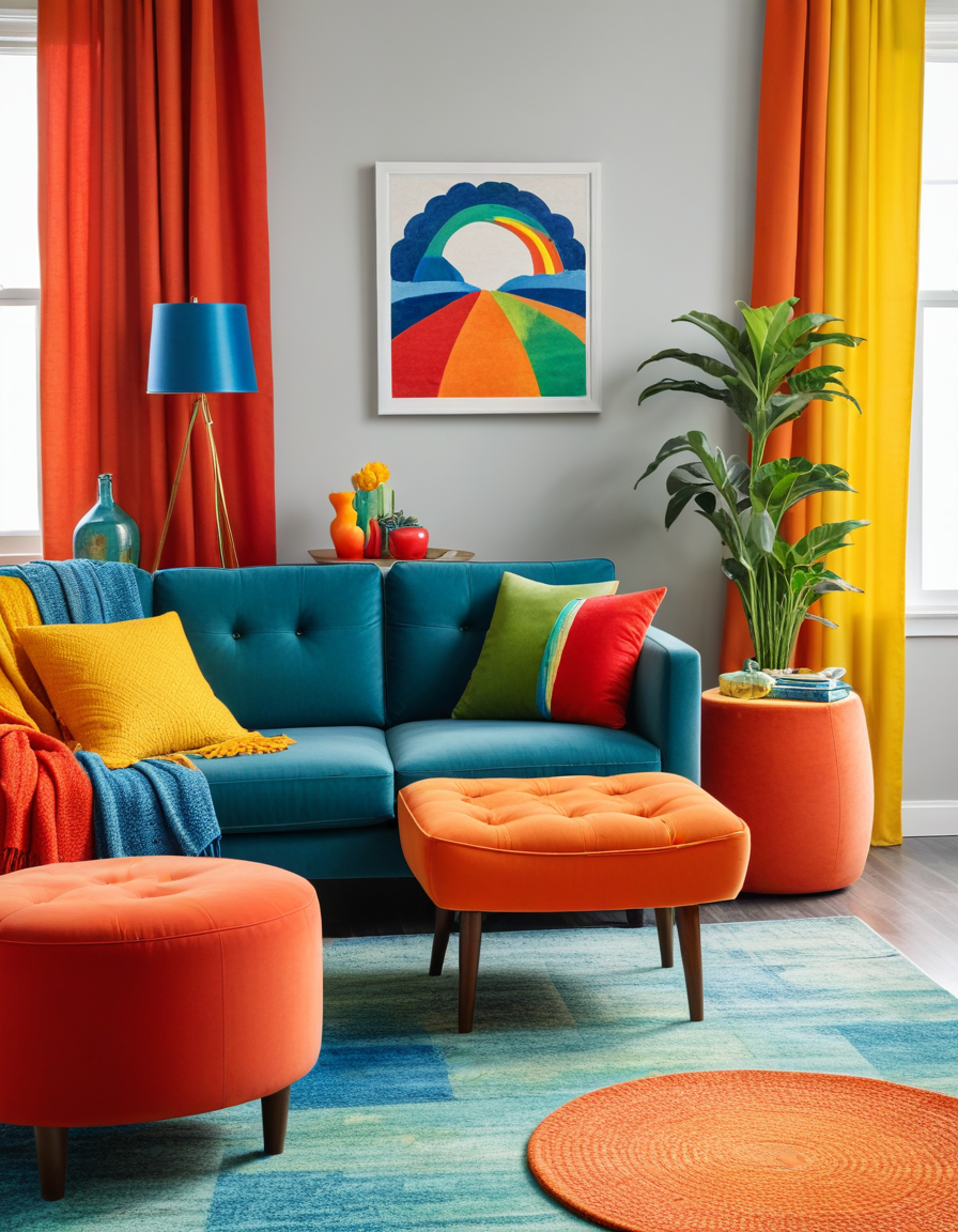 45 Colorful Living Room Ideas To Brighten And Transform Your Space