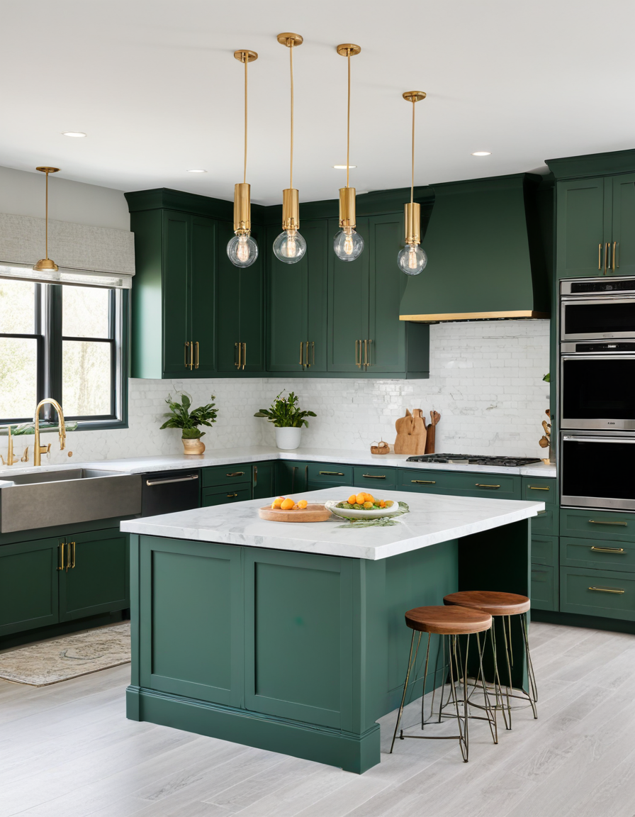 50 Stunning Green Kitchen Ideas To Elevate Your Home Design