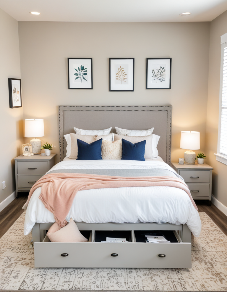 47 Small Bedroom Inspirations To Maximize Space And Style