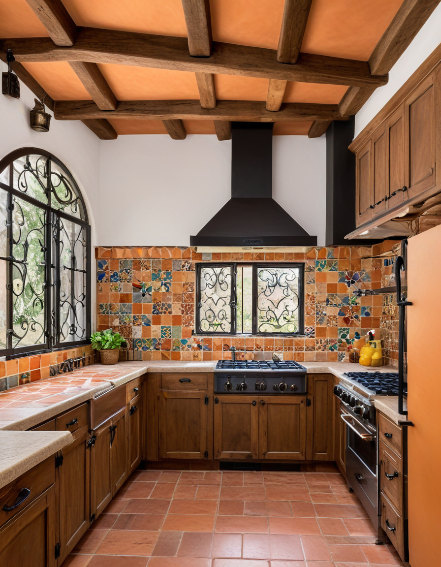 51 Hacienda Style Kitchen Ideas To Transform Your Space With Rustic ...