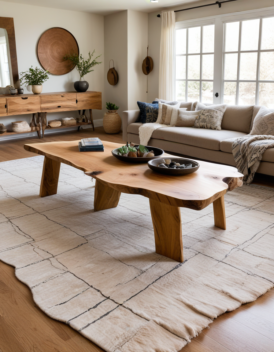 46 Earthy Living Room Ideas To Create A Warm And Natural Home