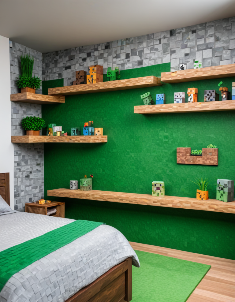 53 Minecraft Bedroom Ideas: Transform Your Room Into A Pixelated Adventure