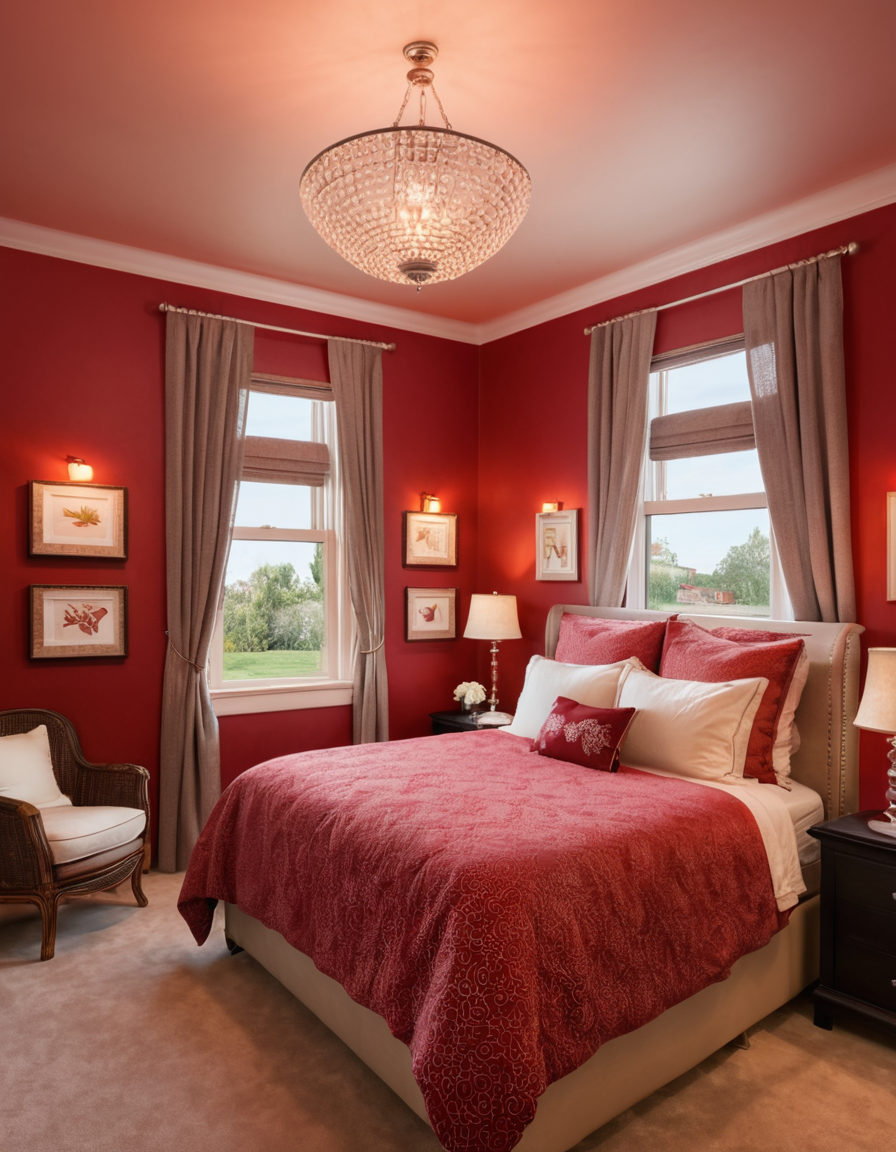 50 Red Bedroom Ideas To Elevate Your Space With Bold Style