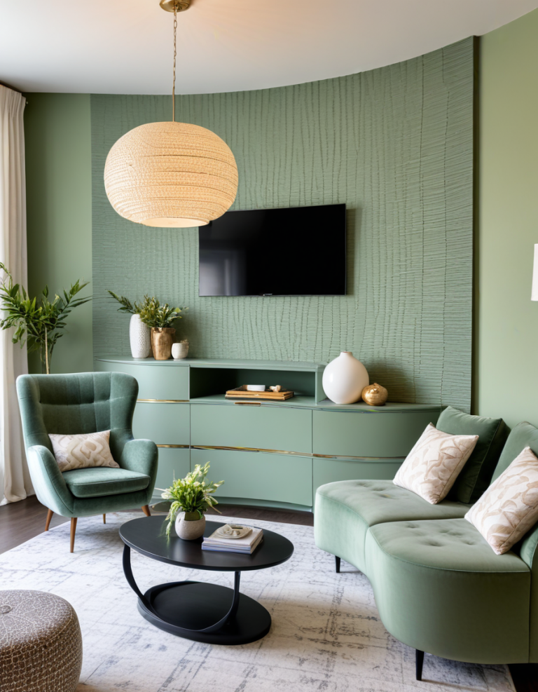 50 Stunning Accent Wall Ideas To Elevate Your Living Room Design