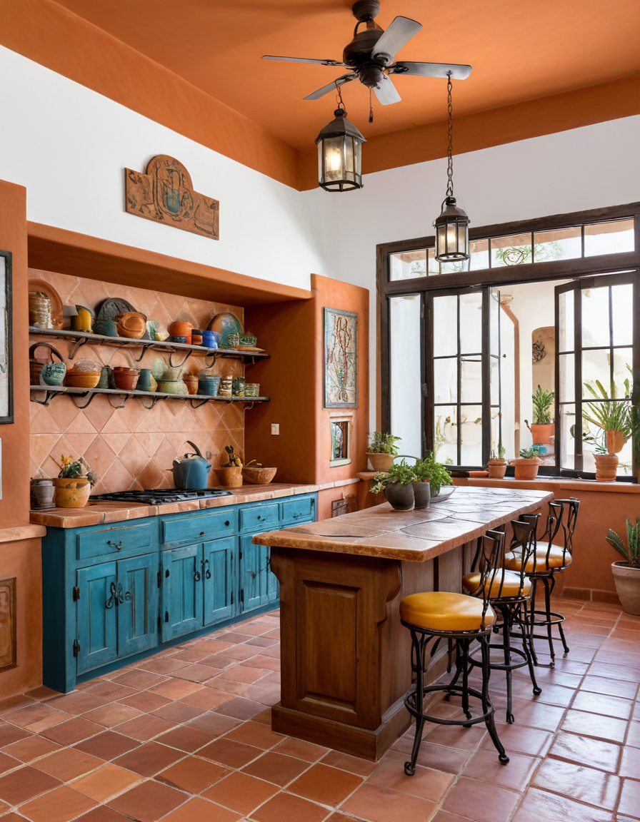 51 Hacienda Style Kitchen Ideas To Transform Your Space With Rustic ...