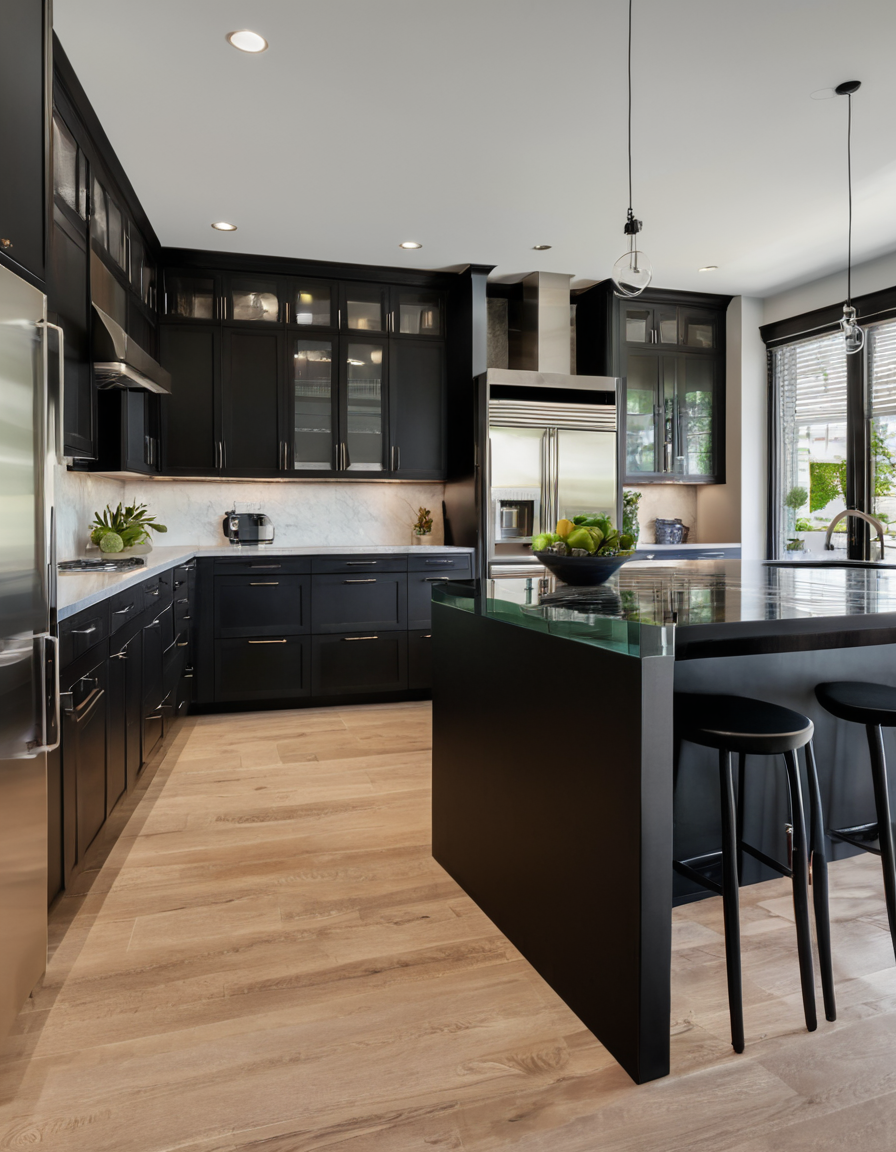 58 Dark Kitchen Ideas: Elevate Your Home with Bold and Stylish Design ...