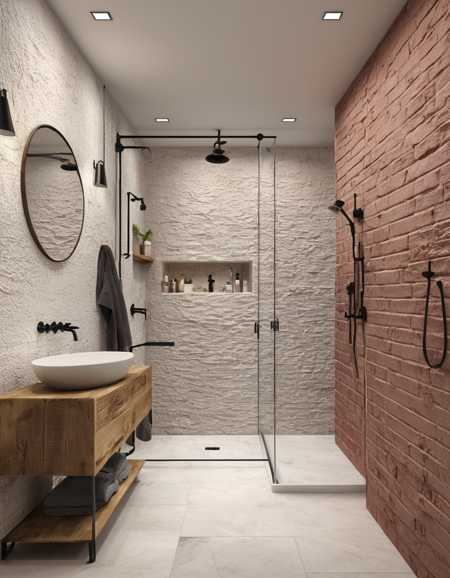 46 No Door Shower Ideas for a Modern, Open Bathroom Design