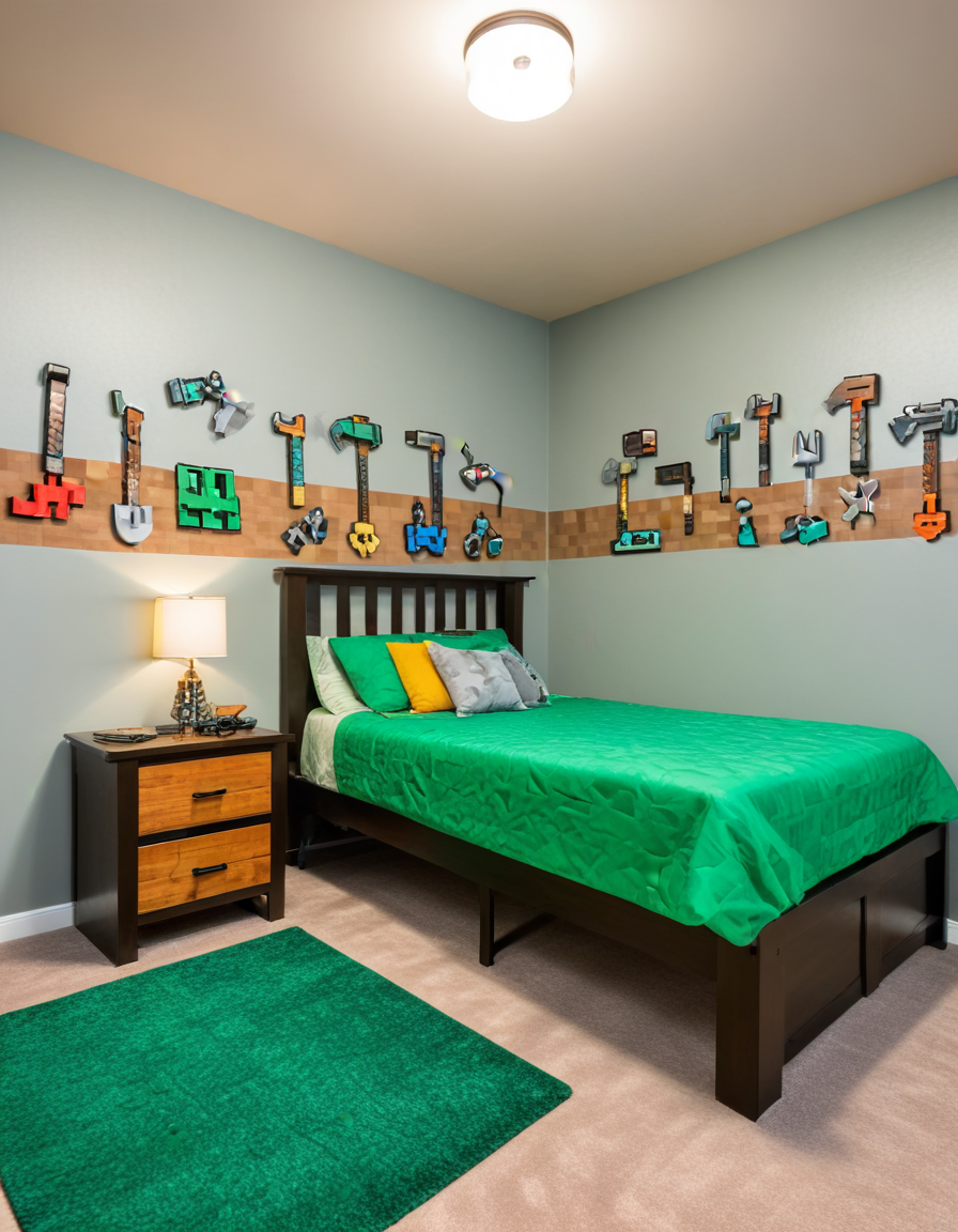 53 Minecraft Bedroom Ideas: Transform Your Room Into A Pixelated Adventure