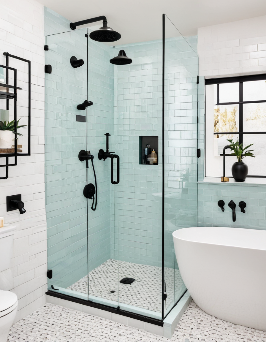 42 Half Wall Shower Ideas For A Stylish And Functional Bathroom Design