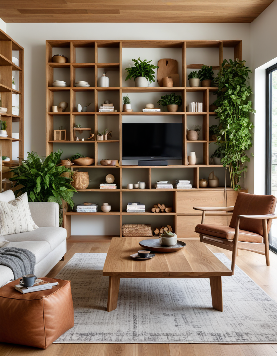 46 Earthy Living Room Ideas To Create A Warm And Natural Home