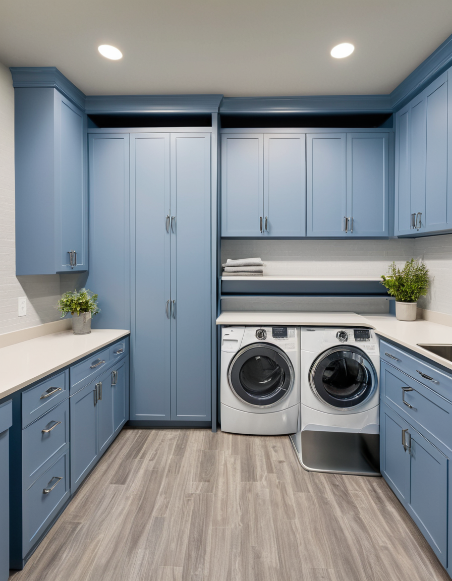 59 Laundry Room Cabinets And Shelves Ideas For A Stylish And Organized ...
