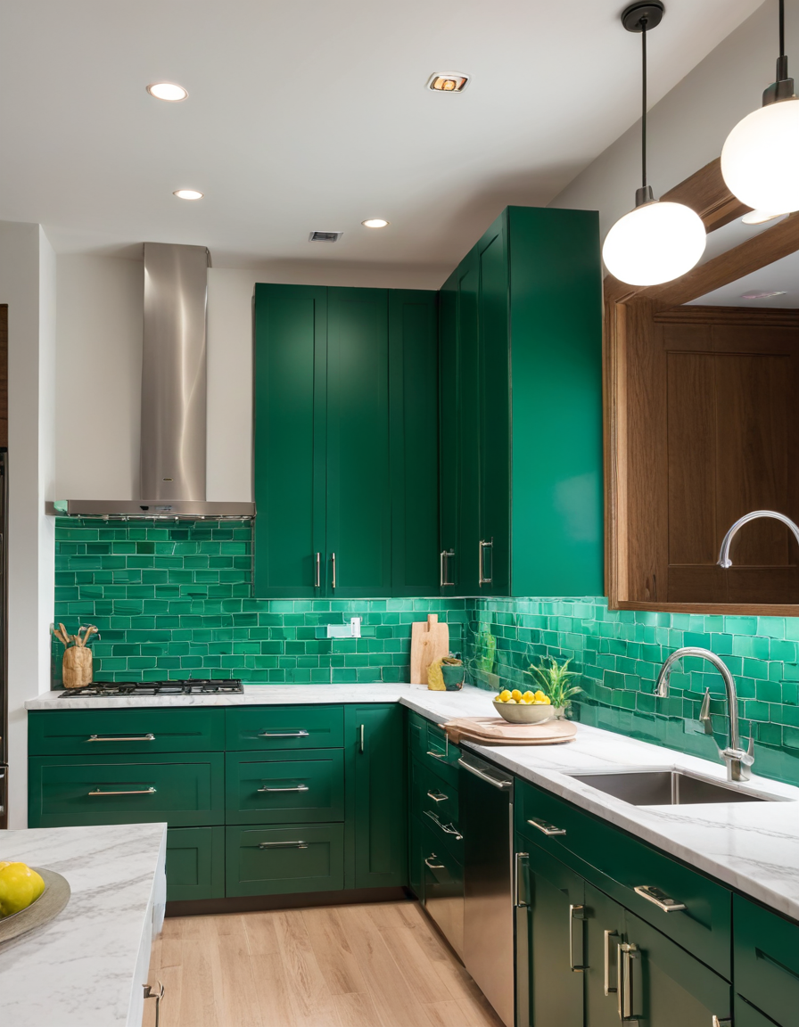 50 Stunning Green Kitchen Ideas To Elevate Your Home Design