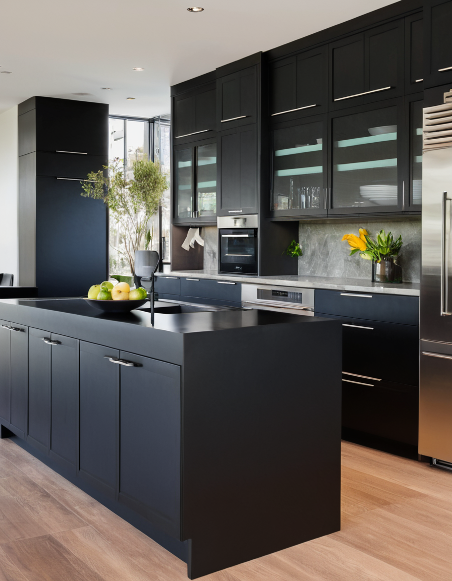 58 Dark Kitchen Ideas: Elevate Your Home with Bold and Stylish Design ...