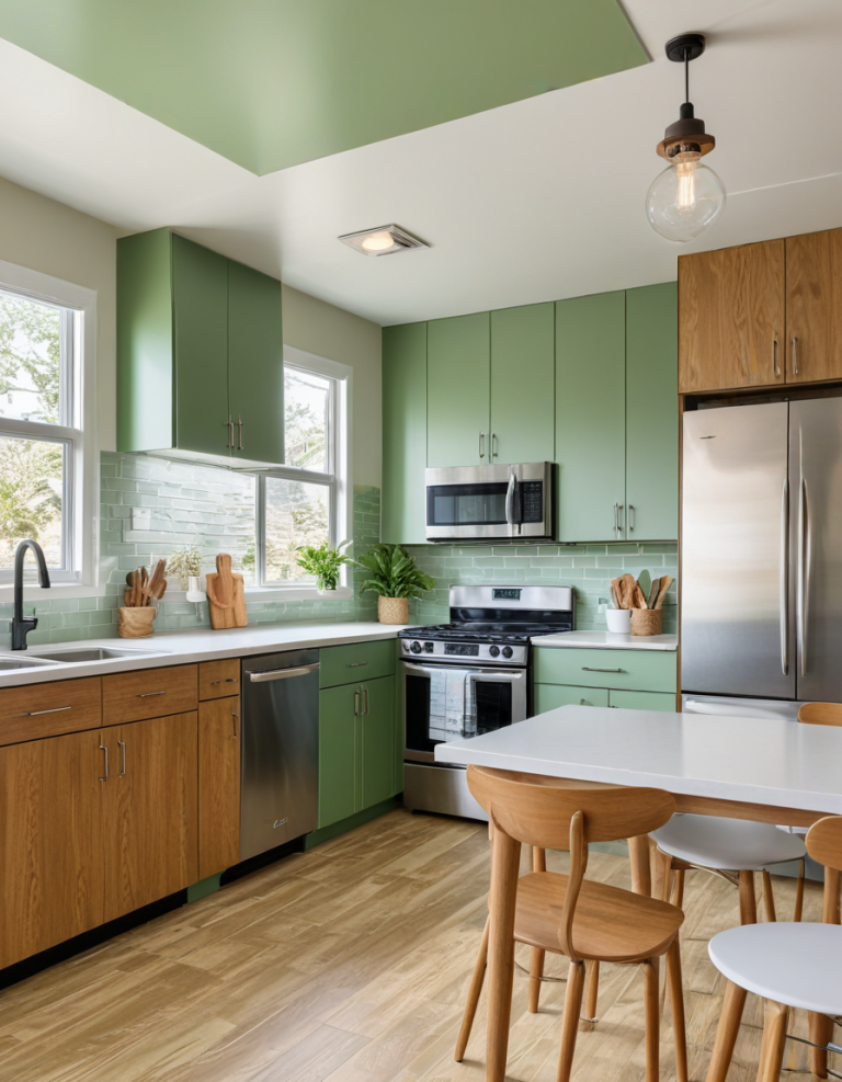 50 Stunning Green Kitchen Ideas To Elevate Your Home Design