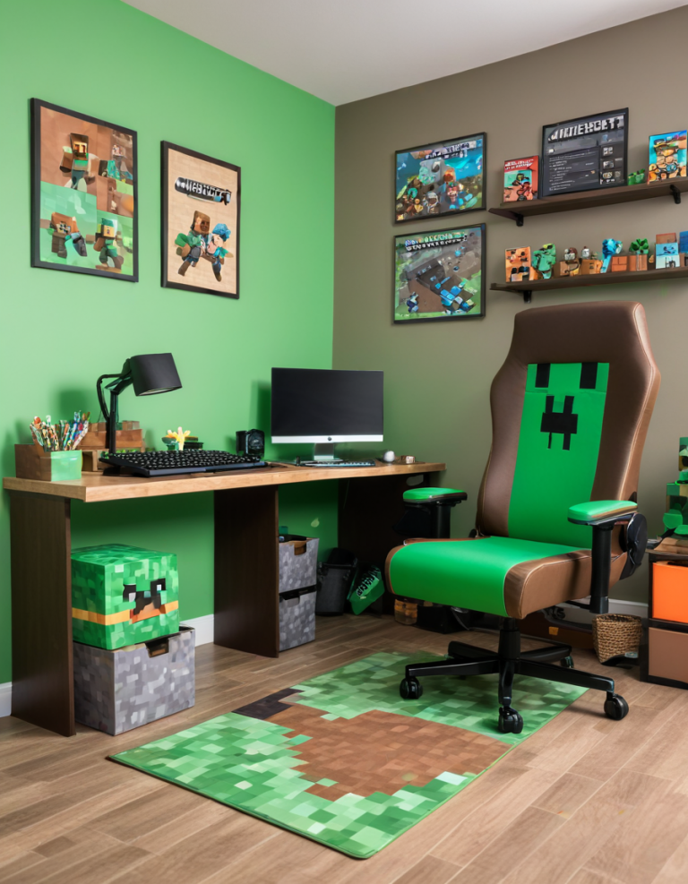 53 Minecraft Bedroom Ideas: Transform Your Room Into A Pixelated Adventure