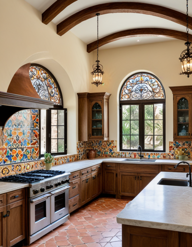 51 Hacienda Style Kitchen Ideas To Transform Your Space With Rustic ...