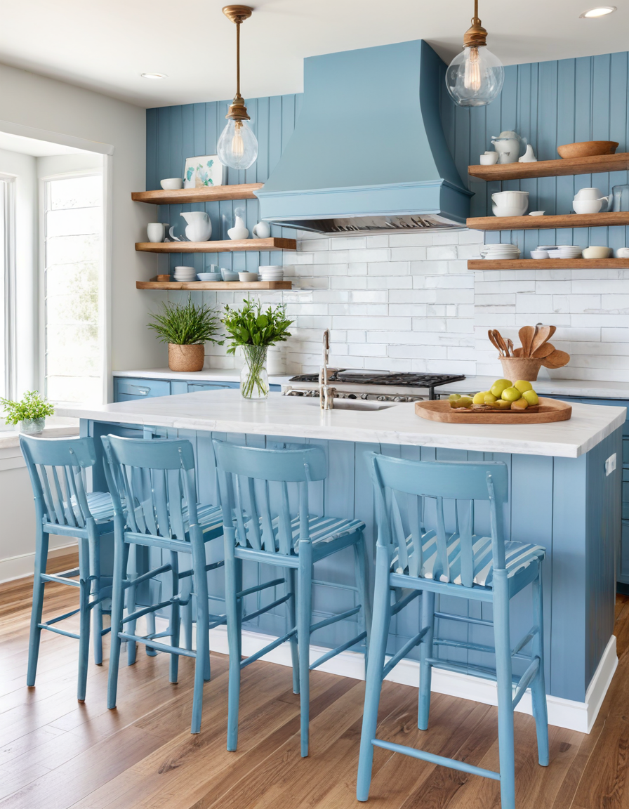 47 Blue Kitchen Ideas To Inspire A Stylish And Modern Culinary Space