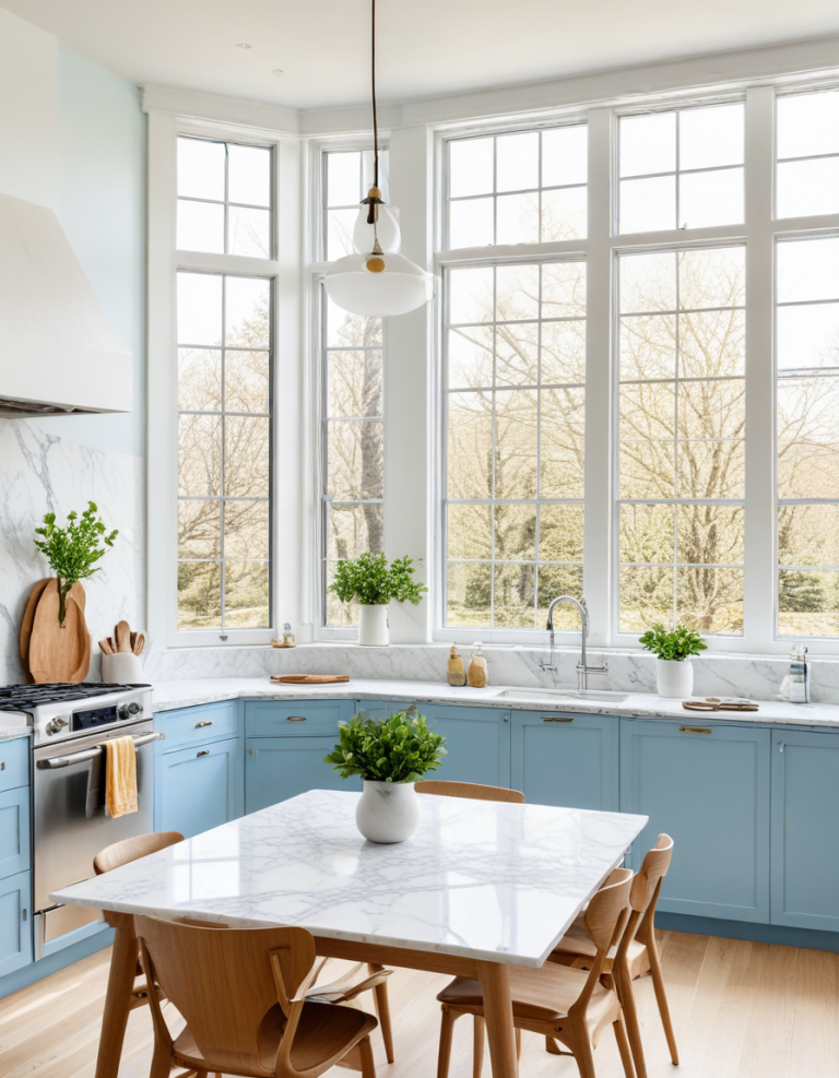 47 Blue Kitchen Ideas To Inspire A Stylish And Modern Culinary Space