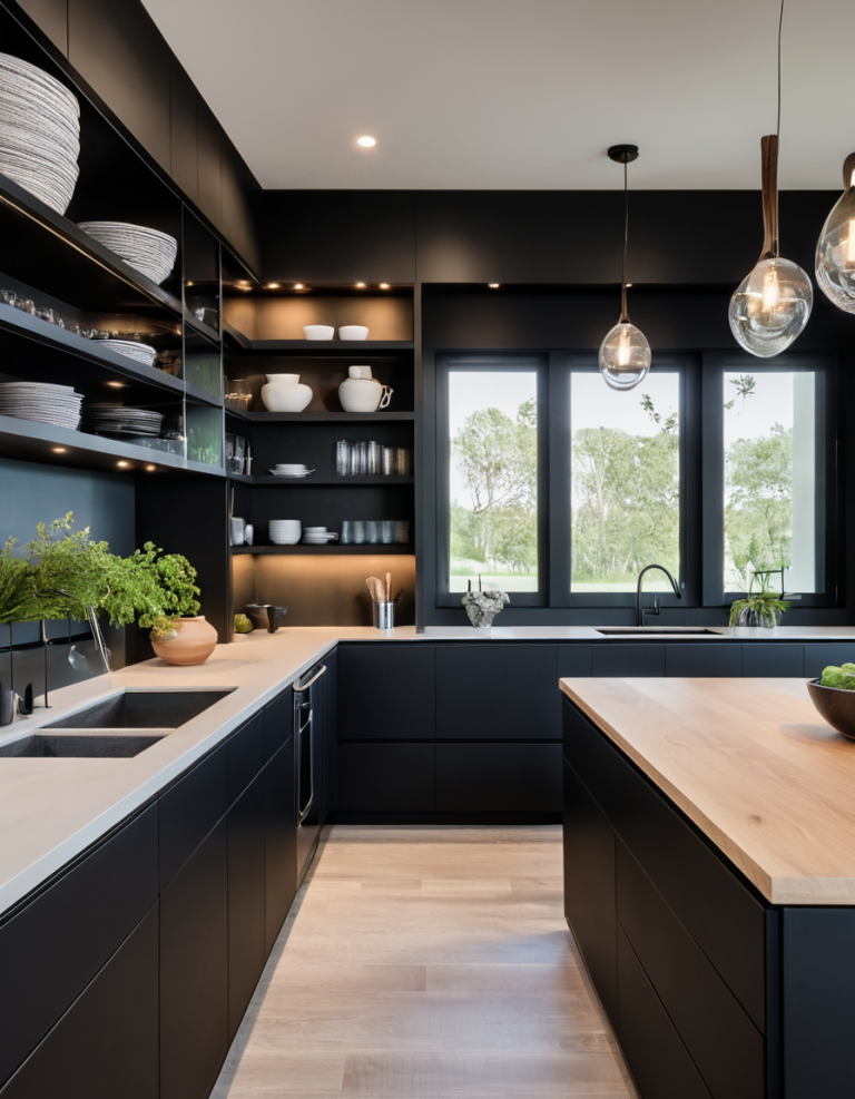58 Dark Kitchen Ideas: Elevate Your Home with Bold and Stylish Design ...