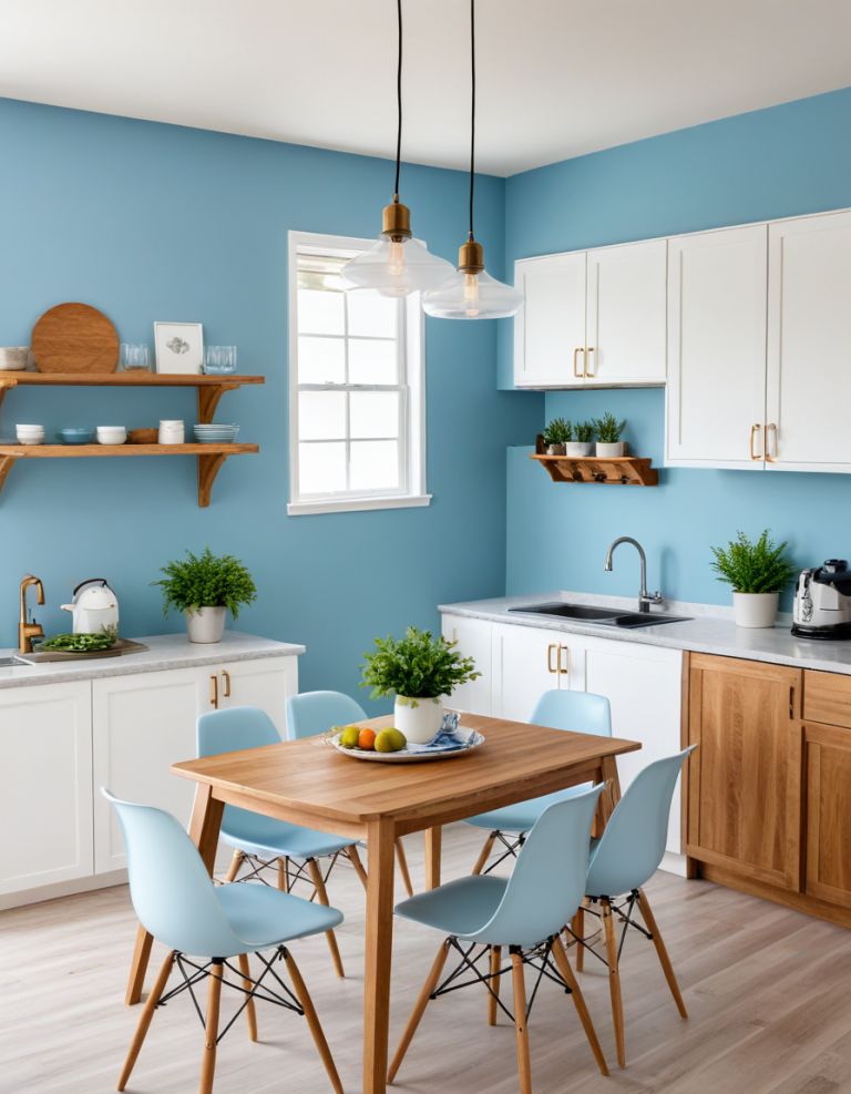 47 Blue Kitchen Ideas To Inspire A Stylish And Modern Culinary Space