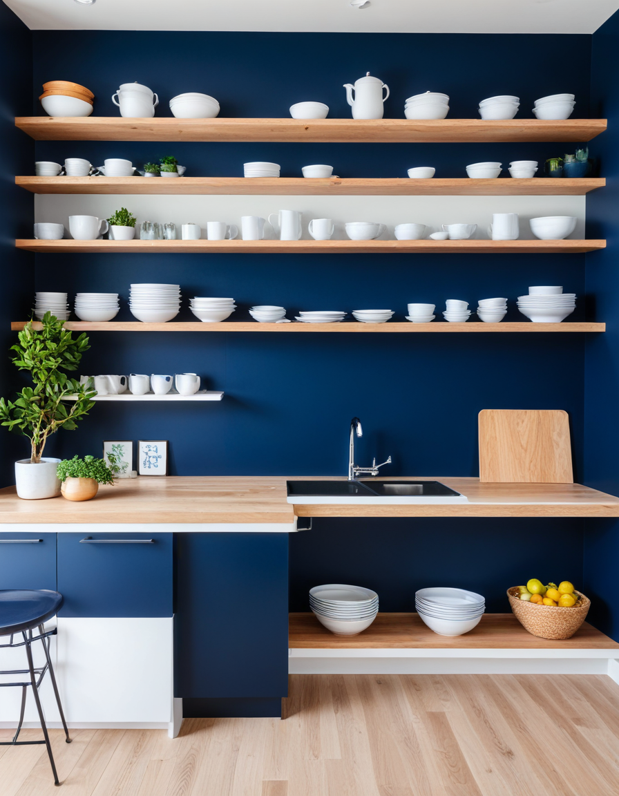 47 Blue Kitchen Ideas To Inspire A Stylish And Modern Culinary Space