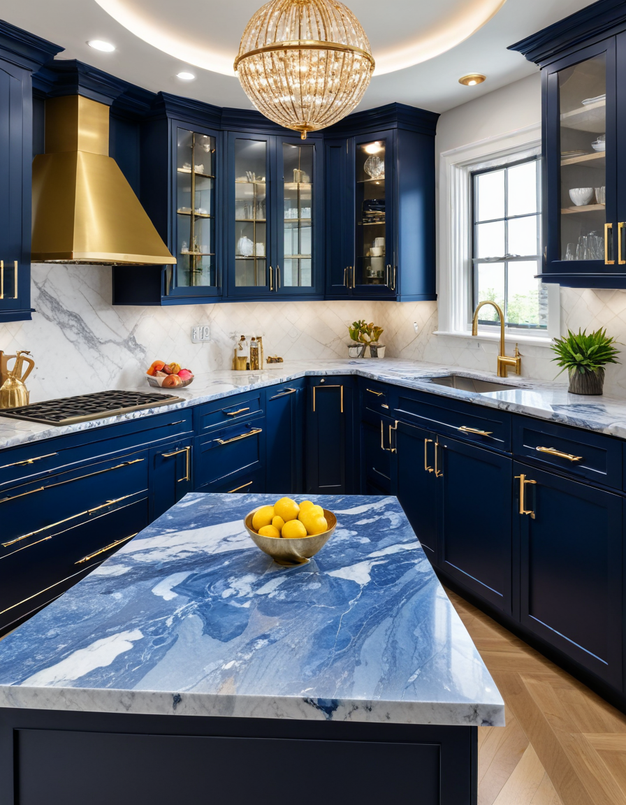 47 Blue Kitchen Ideas To Inspire A Stylish And Modern Culinary Space