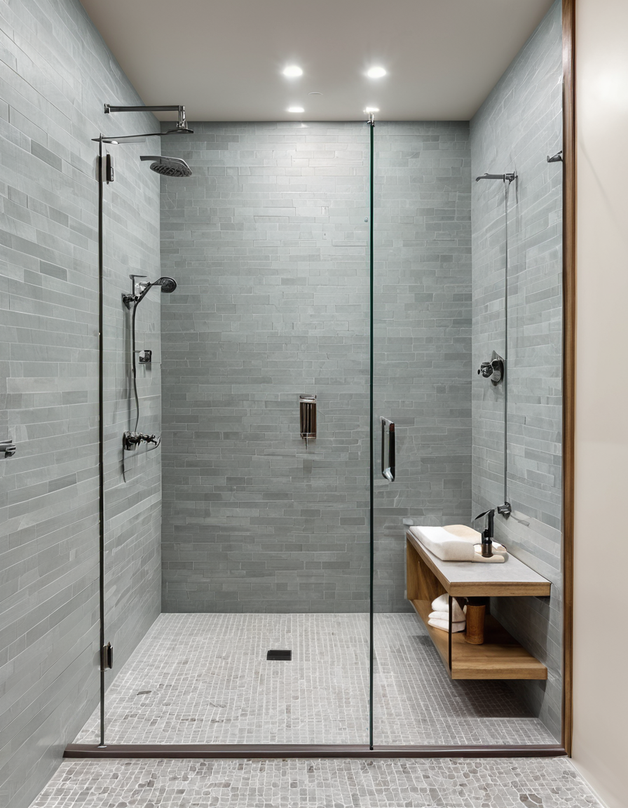 46 No Door Shower Ideas for a Modern, Open Bathroom Design