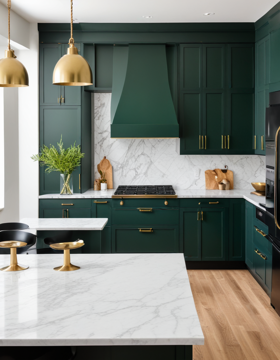 50 Stunning Green Kitchen Ideas To Elevate Your Home Design