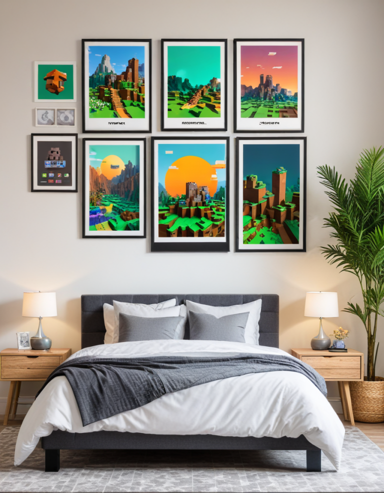 53 Minecraft Bedroom Ideas: Transform Your Room Into A Pixelated Adventure