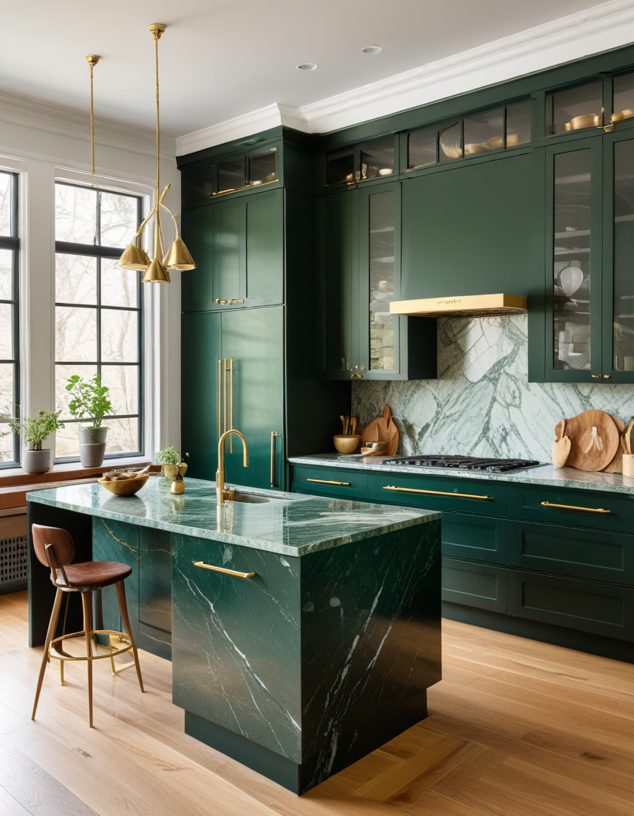 50 Stunning Green Kitchen Ideas To Elevate Your Home Design